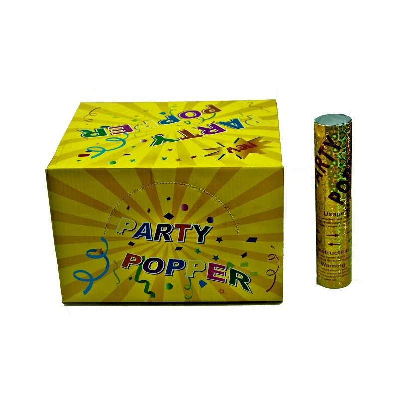 Party Popper For Parties And Occasions: 1 box contains 24 pieces ...